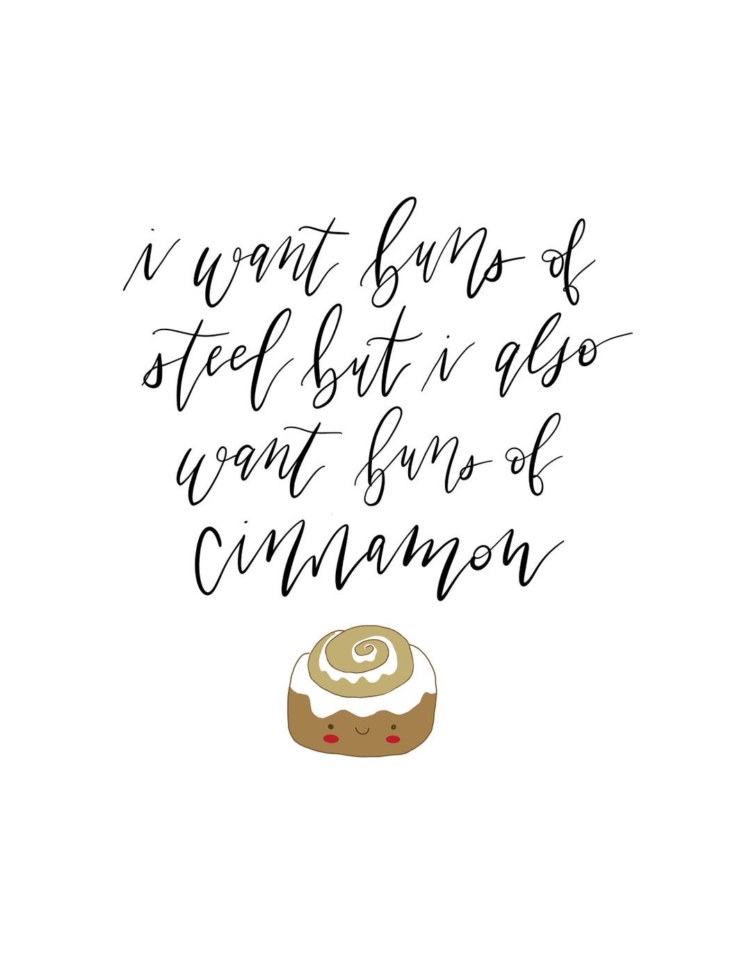 Buns of Cinnamon - Etsy