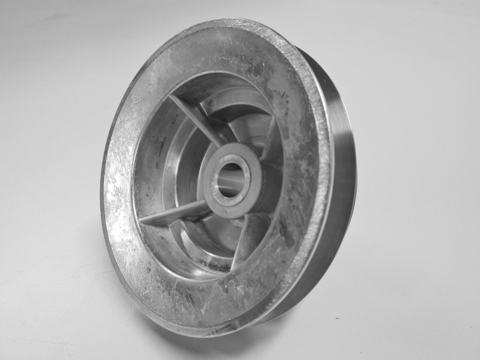 4-step Cone Pulley 1/2" Smooth Bore; Replacement for Wood Lathe, Drill ...