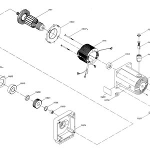 Sears Craftsman Motor Armature Bearings, 137.xxxxxx Motorized Table ...