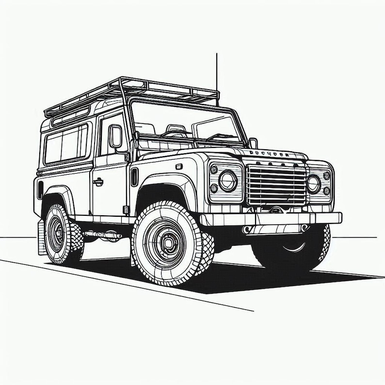 Land Rover Defender - Picture - Etsy