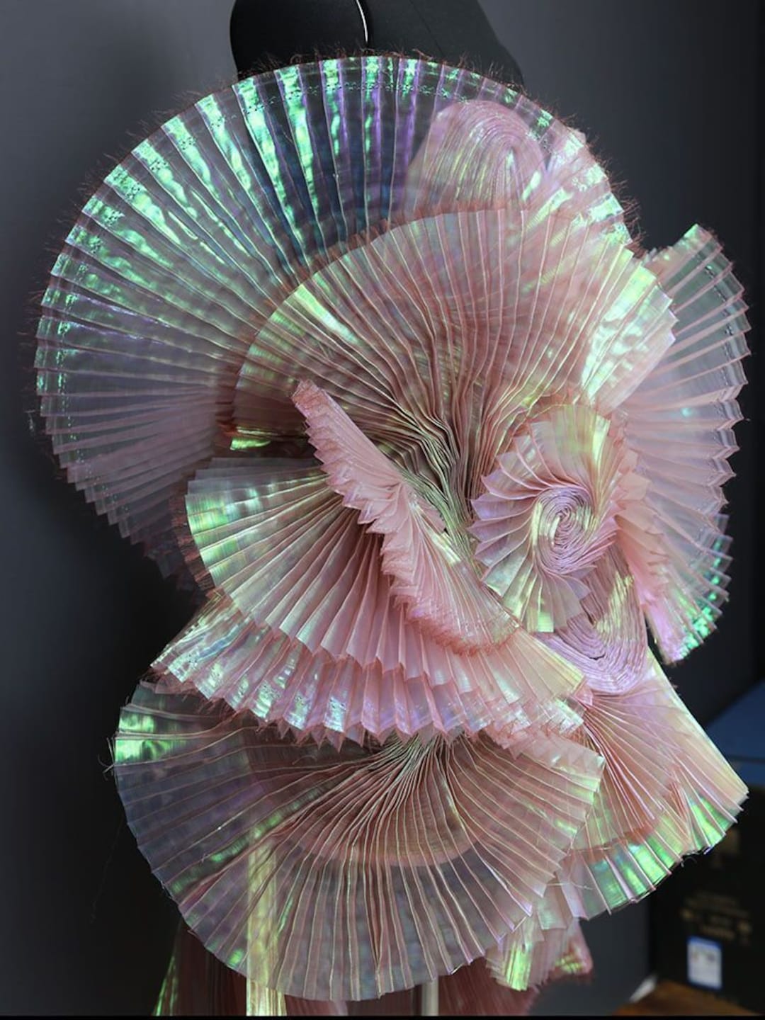 10 Colors Pleated Hard Tulle Fabric Stiff Ruffled Tulle Fabric, for ...