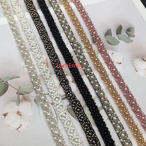 Pearl Beaded Trim - Etsy