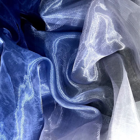 Blue Organza Fabric