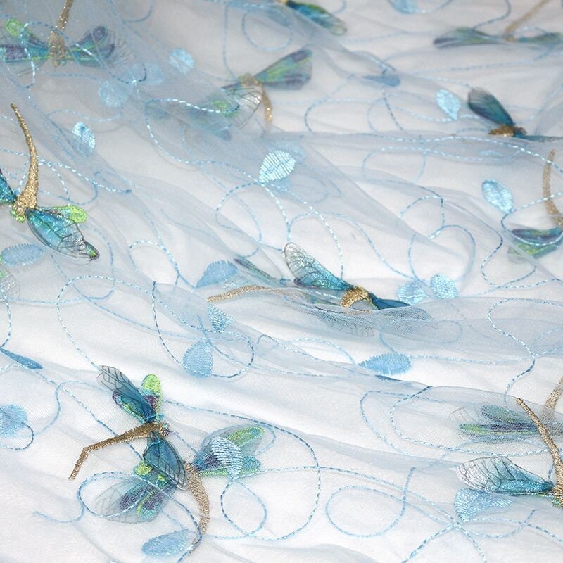 Dragonfly Fabric - Etsy