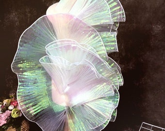 3D Plum Tree Embroidered Lace Fabric Flower Embroidery Lace - Etsy