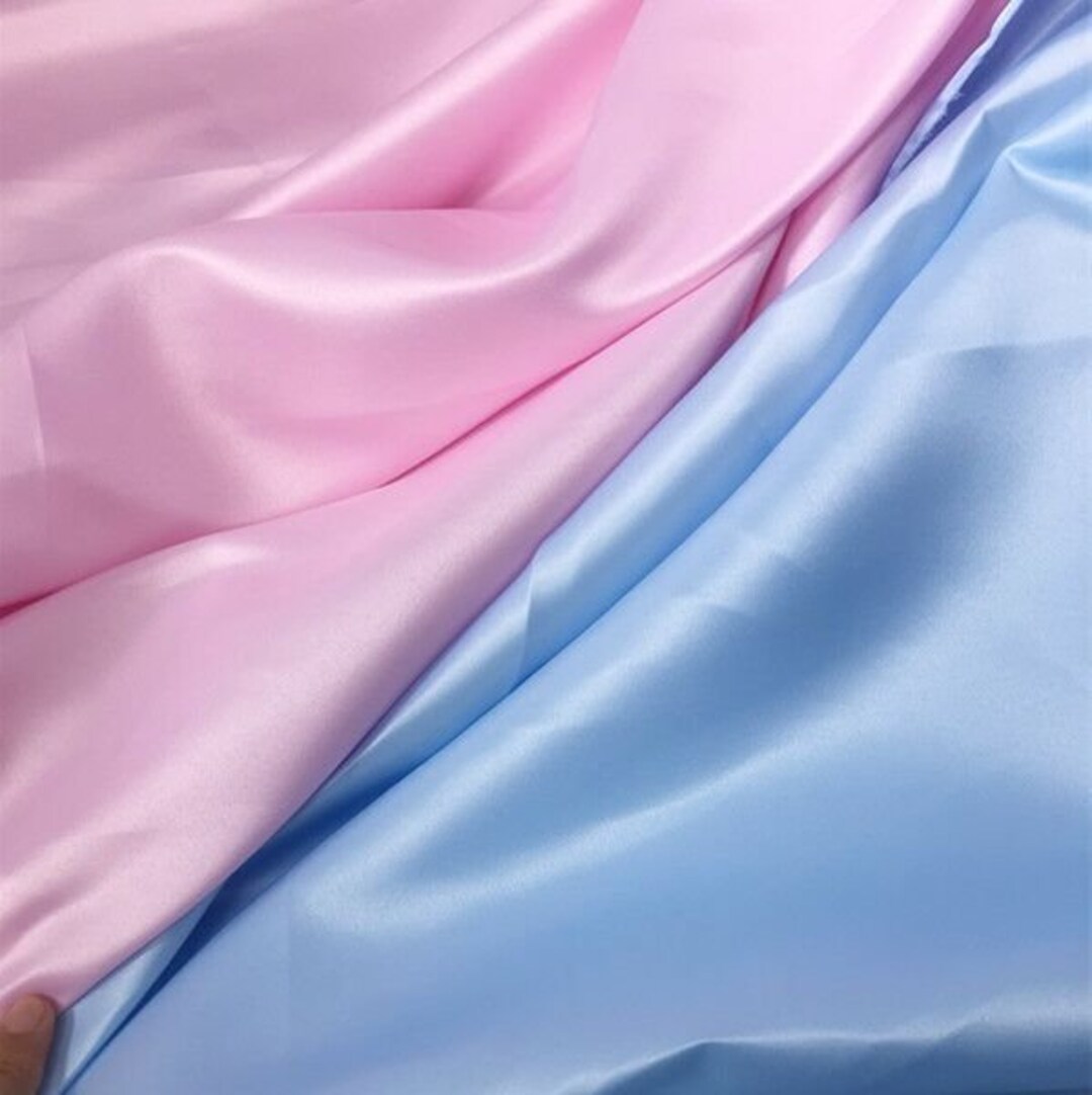 1 Meter Soft Silky Satin Fabric Soft Silky Matte Satin Fabric for ...