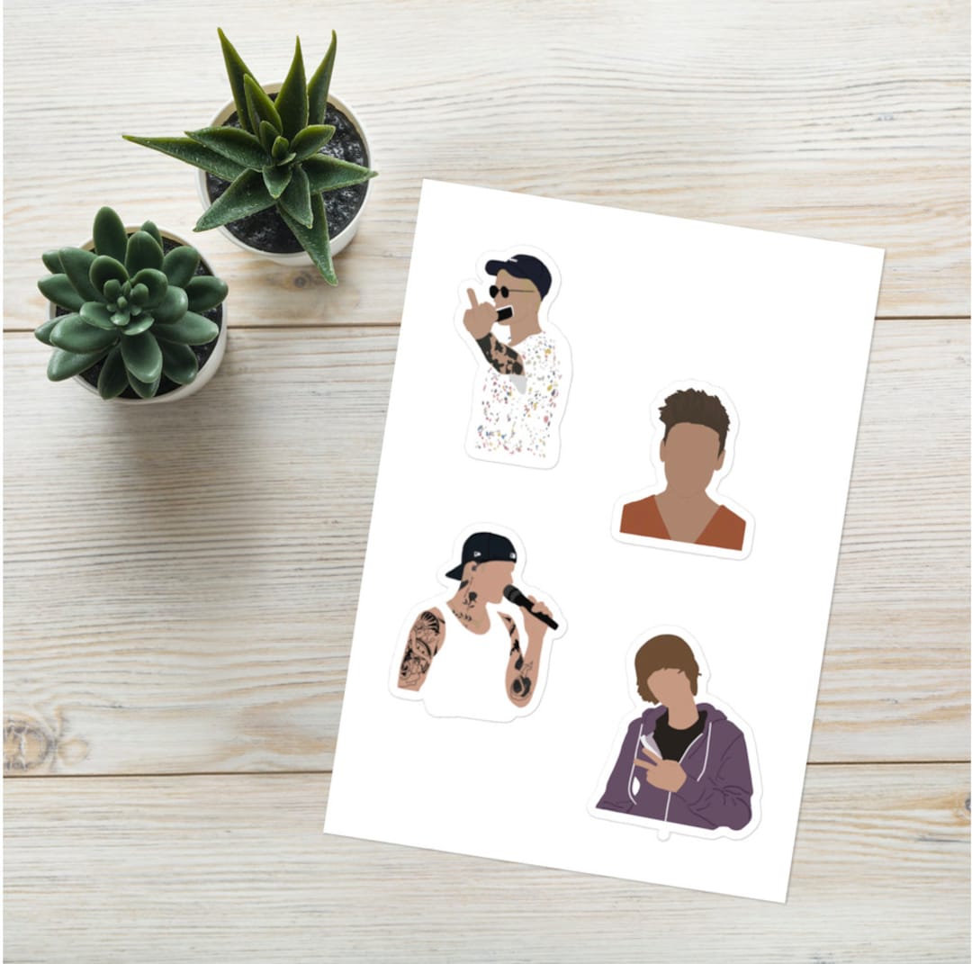 Justin Bieber Through All Phases Sticker Sheet - Etsy