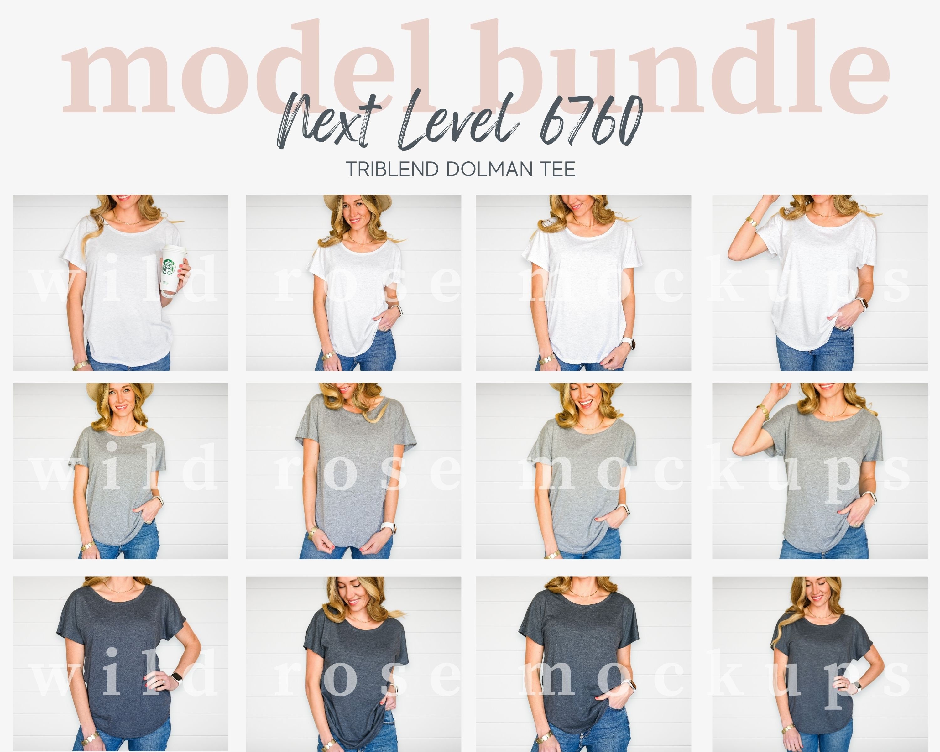 Next Level Mockup Bundle Model Mock up Bundle Heather - Etsy