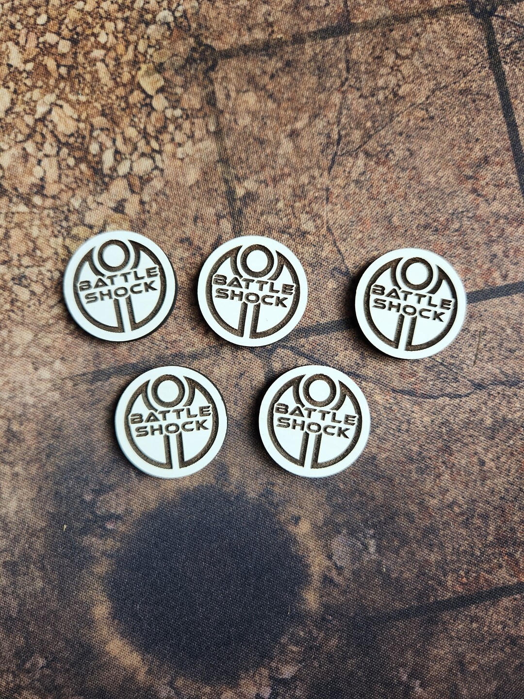 TAU Battleshock Tokens for 40K 10th Edition Custom Designs Available ...