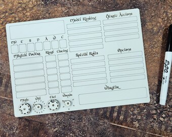 Mesbg Stat Tracker - Etsy