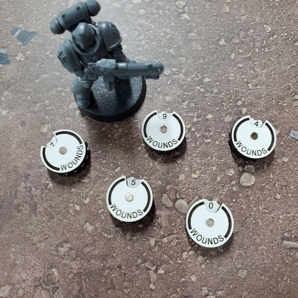 Wargame Wound Tracker - Etsy