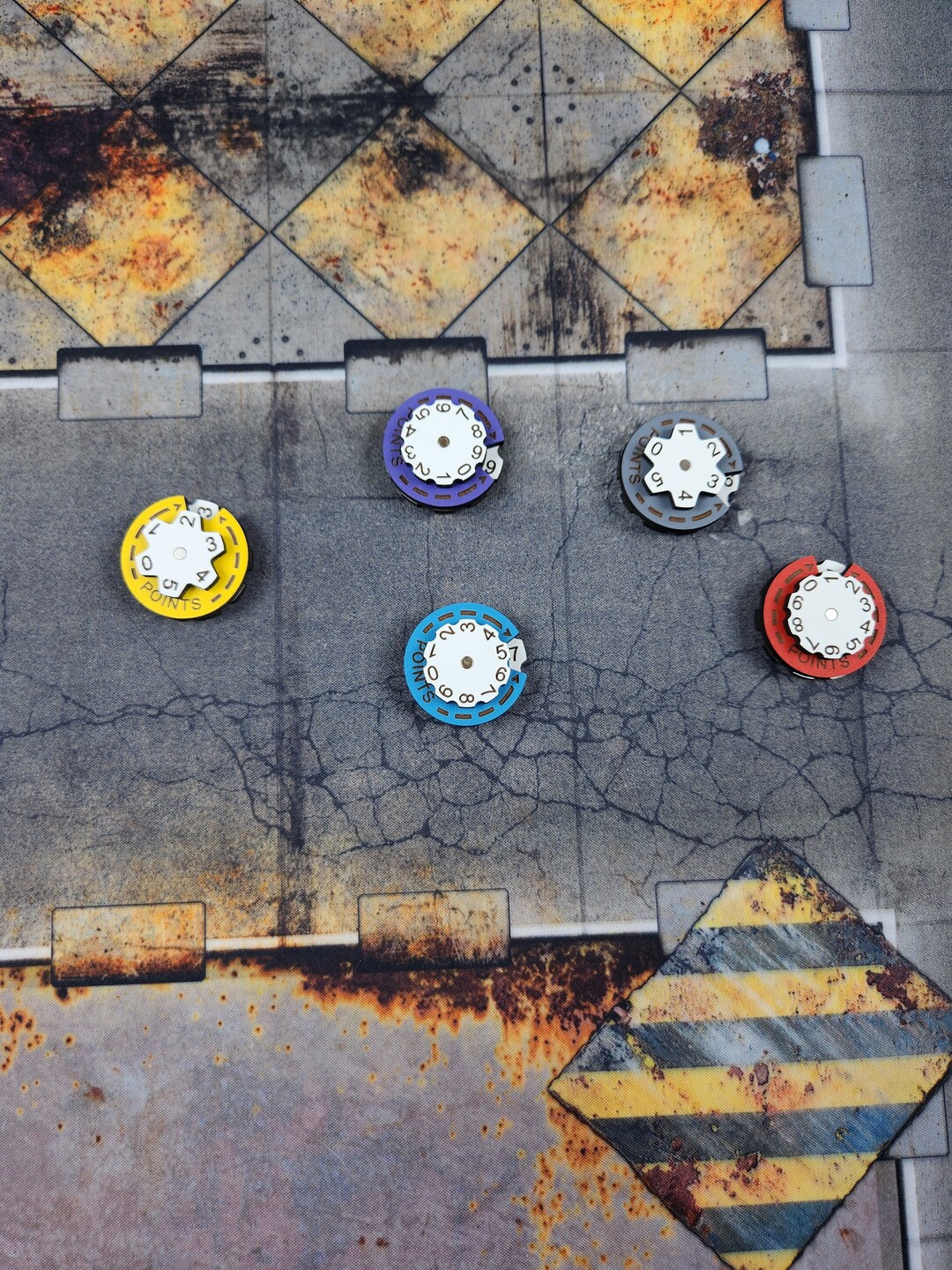 POINT Counters 0-59 or 0-99 (5 Pack) 32mm Counters/tracker Bundle for ...