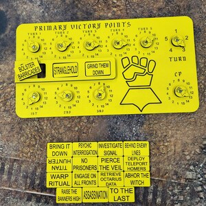 Kill Team Handheld 2 Player Mini Tracker , KT, Warhammer 40k MDF & New ...