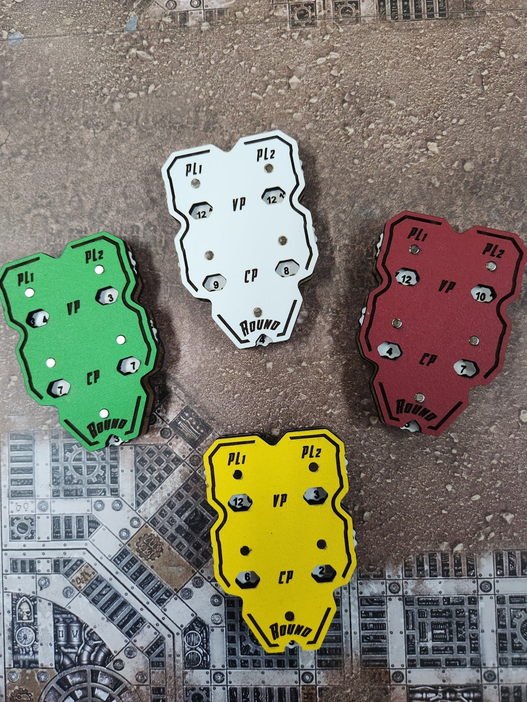 Kill Team Handheld 2 Player Mini Tracker , KT, Warhammer 40k MDF & New ...