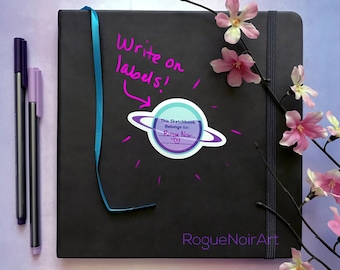 Galaxy Name Label - Etsy