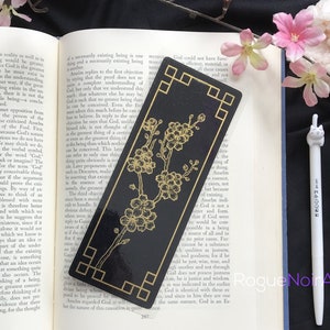 Sakura Foil Bookmark | Cherry Blossom Bookmark | Multiple Colors: Gold ...