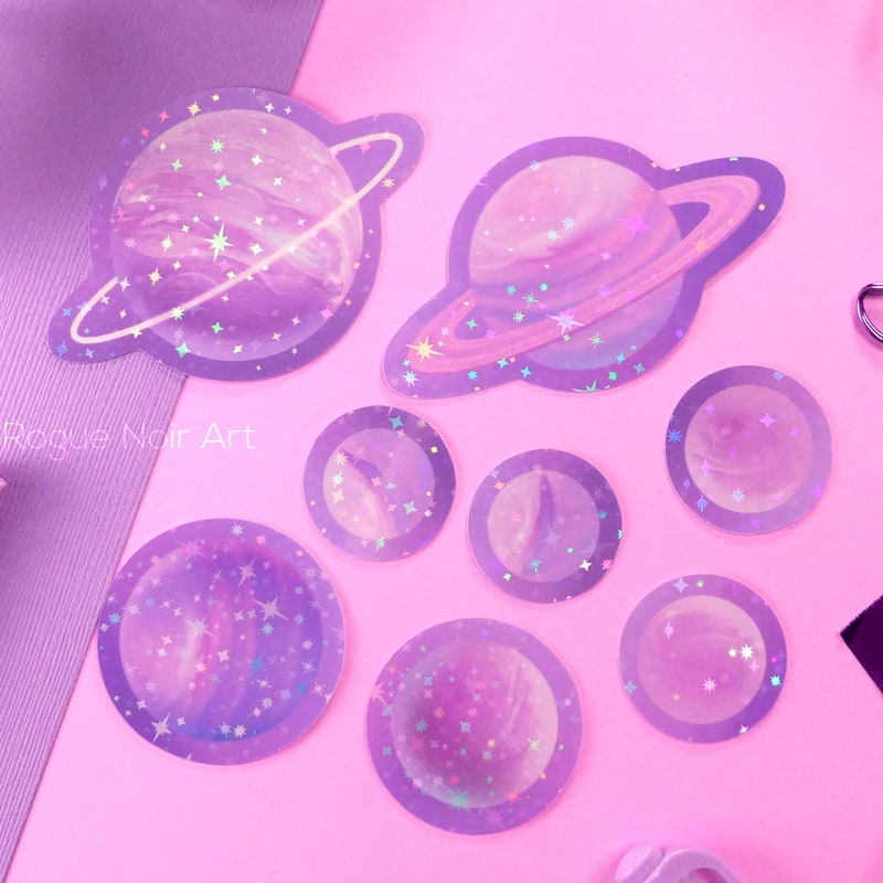 Space Stickers - Etsy