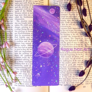 Space Bookmark: Pastel Planet Holographic Bookmark | Gifts for Space ...