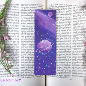 Space Bookmark: Pastel Planet Holographic Bookmark | Gifts for Space ...