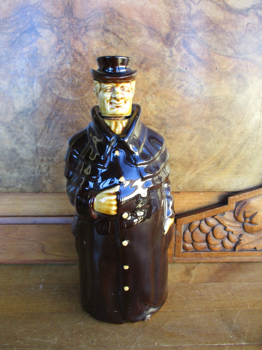 Vintage Decanter Figure Mr Pickwick Cortendorf Coachman - Etsy