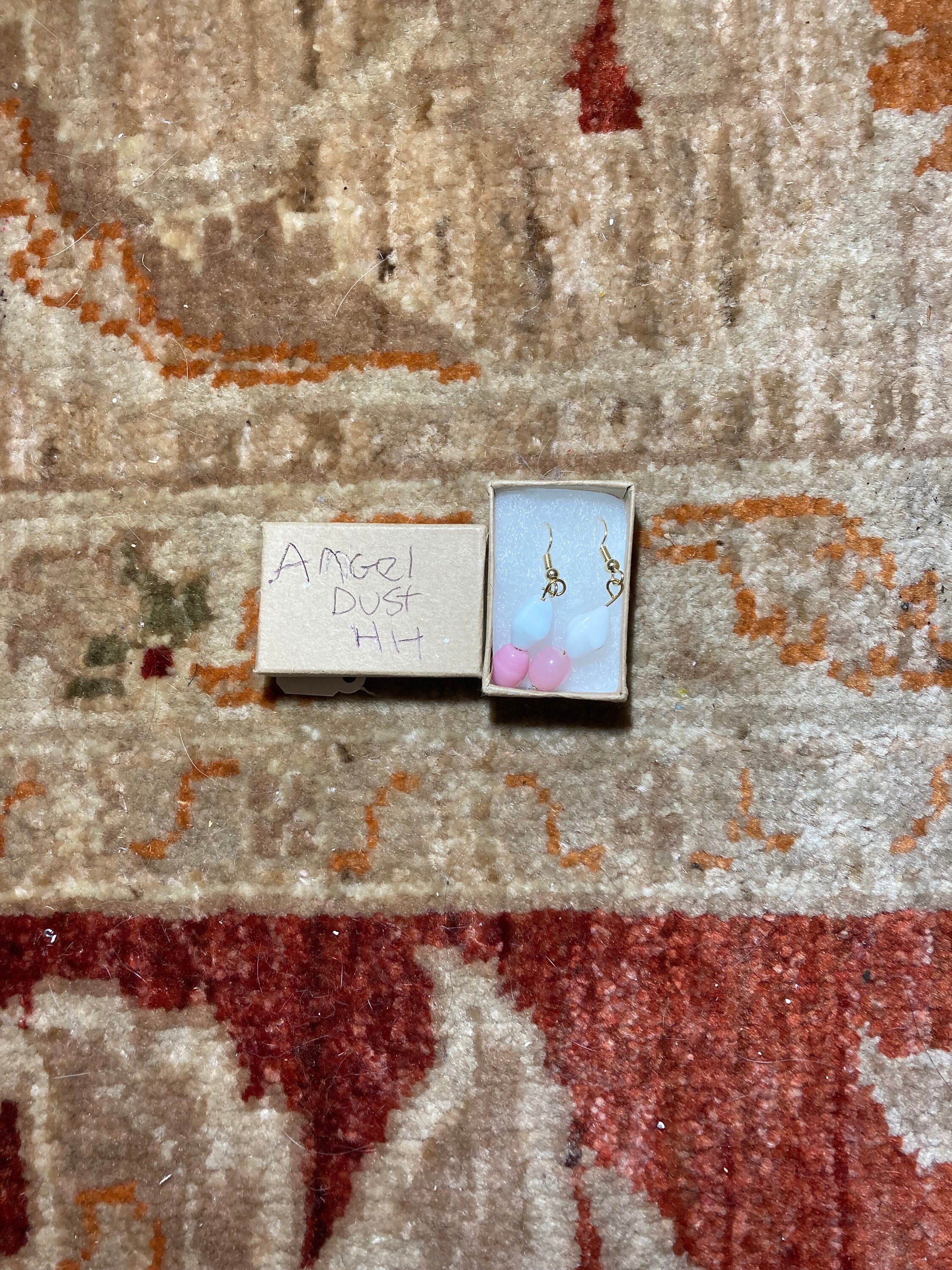 HH Angel Dust Inspired Earrings - Etsy