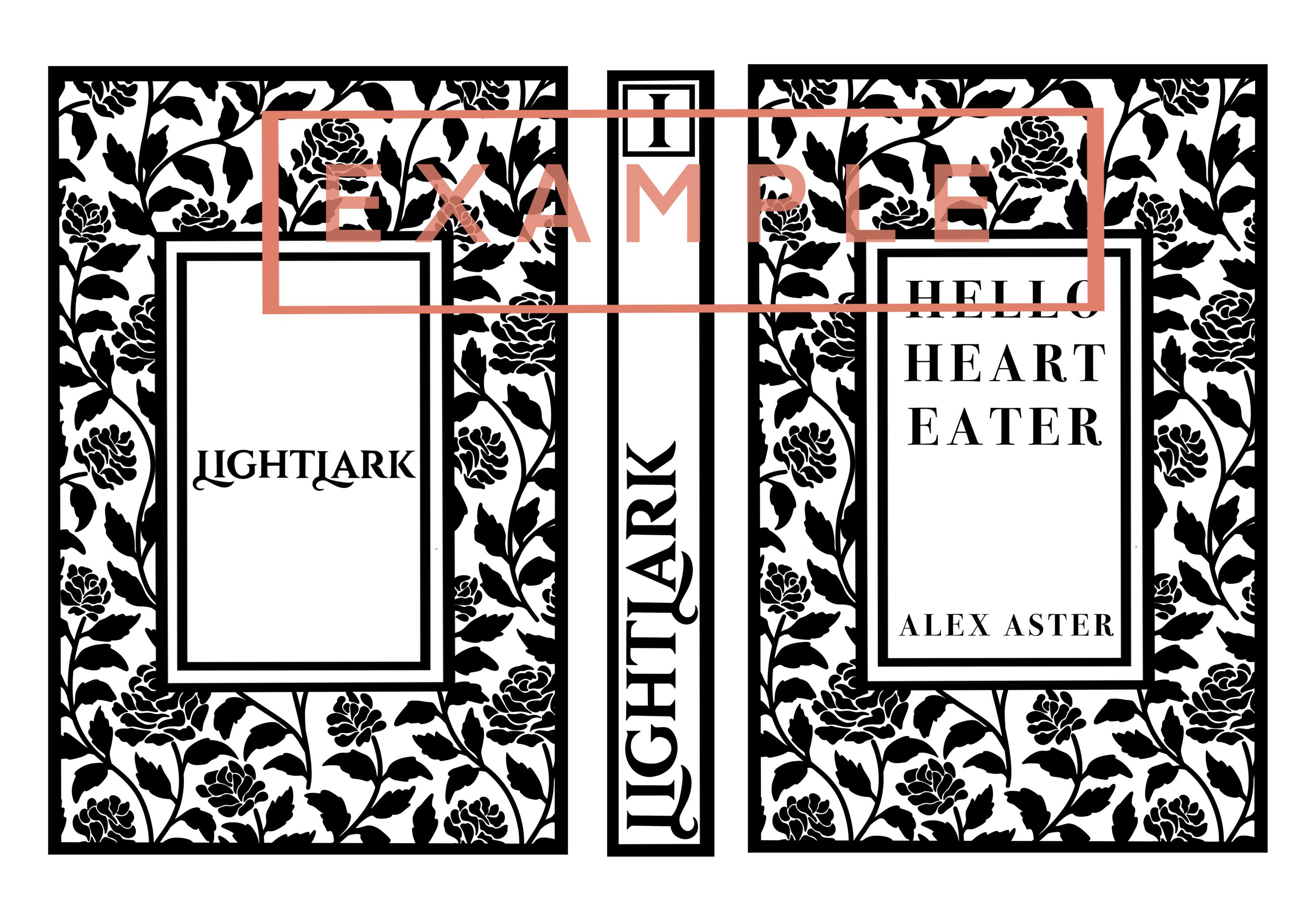 Light Lark - Book Cover SVG - Etsy