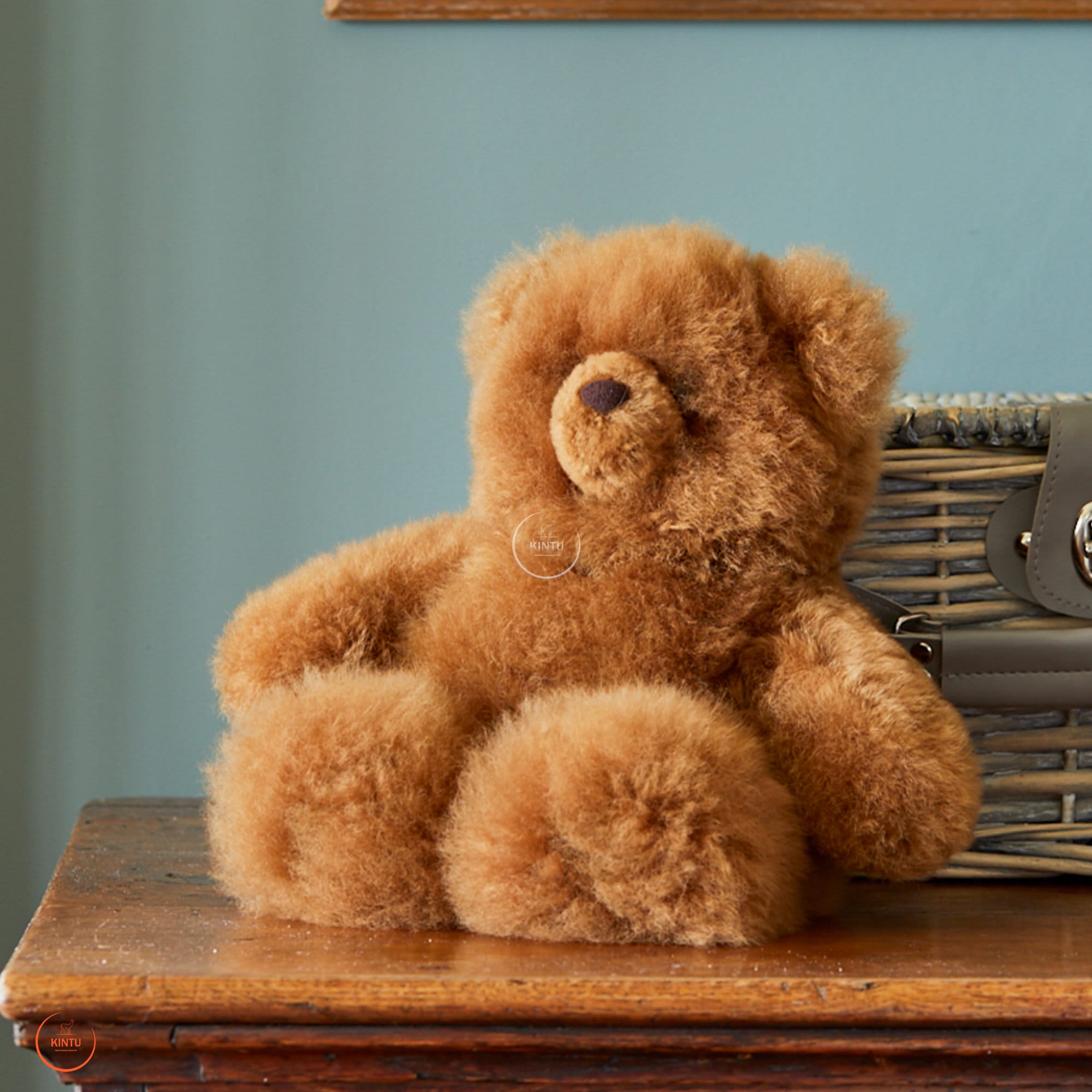Alpaca Teddy Bear 14 and 10 Inch Soft Bears Alpaca Fur - Etsy