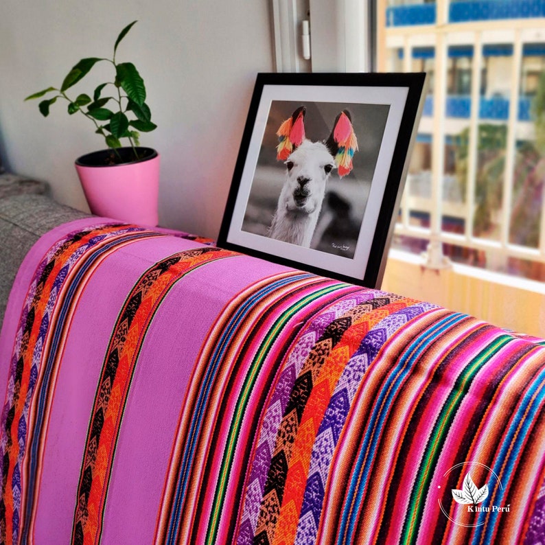 Inca Blankets / Andean Blanket Called Qepe / Handwoven Blankets for ...