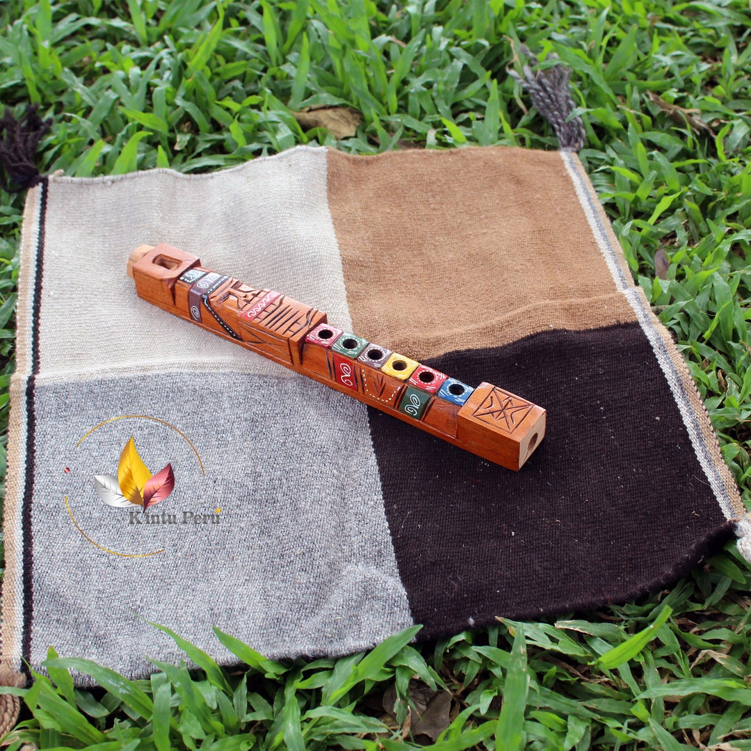 Authentic Peruvian Style Tarka Ceremonial Flute - Etsy