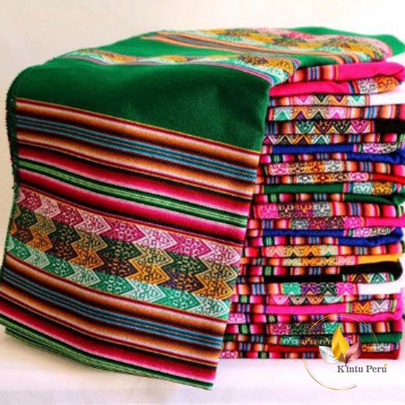 Andean Cloak / Inca Cloak From Cusco Wool / Aguayo Textile / Home ...