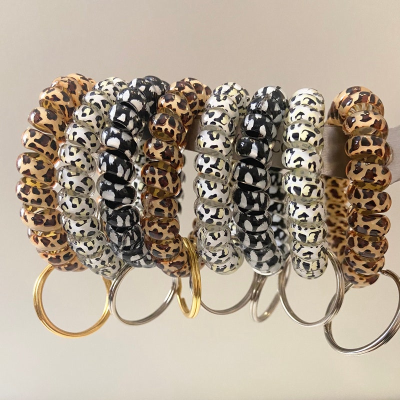 Leather Coil Bracelet - Etsy