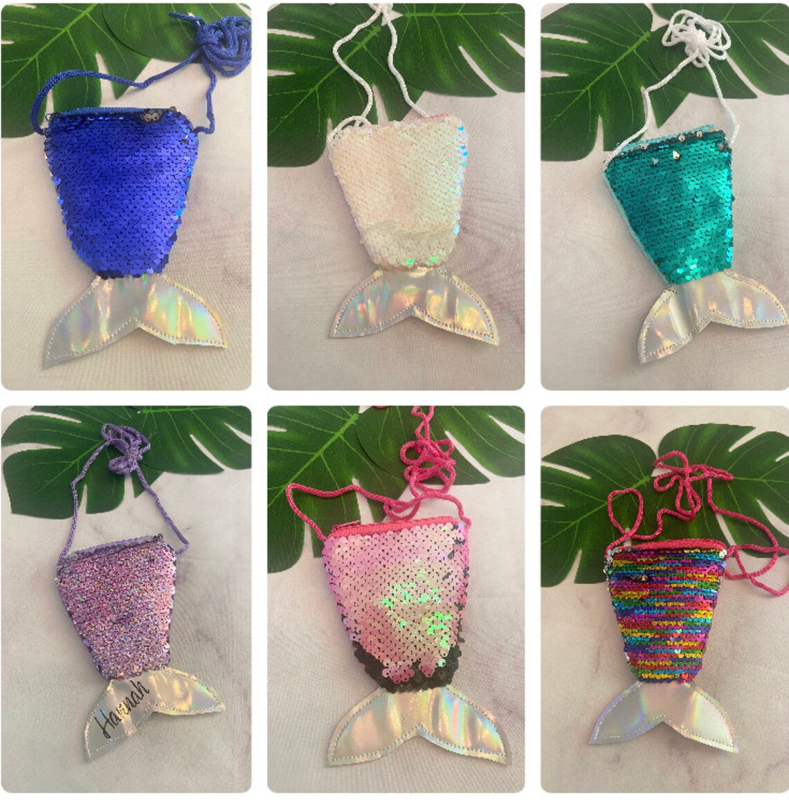 Mermaid bags personalized kids bags kids accessories | Etsy