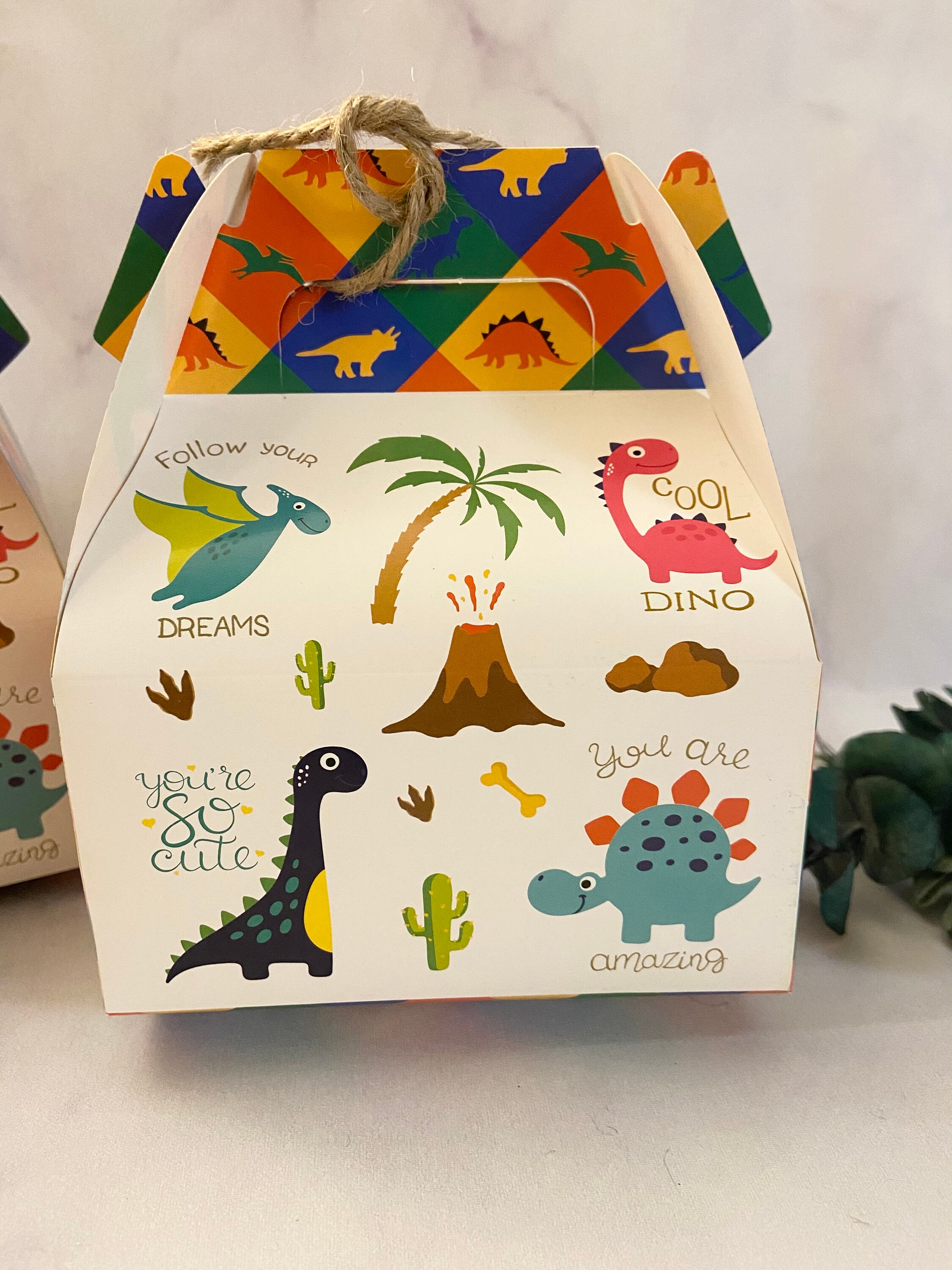 Dinosaur Party Box, Dinosaur Party Favors, Dinosaur Party, Party Box ...