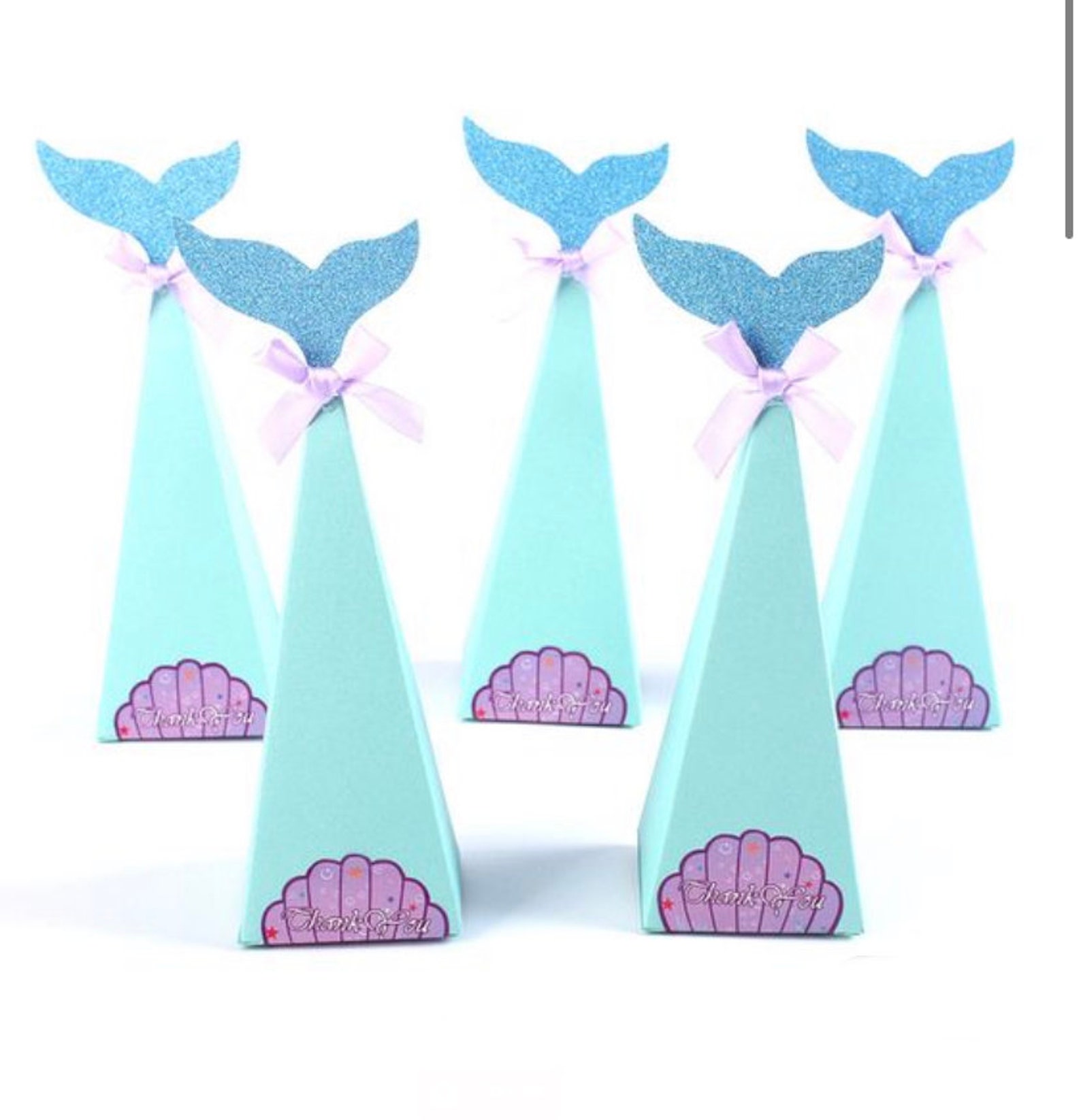 Mermaid Candy Box, Mermaid Party Favors, Candy Bag, Candy Box, Mermaid ...