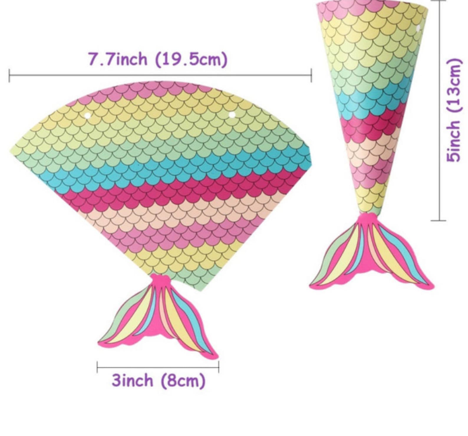 Mermaid candy box Mermaid Party favors candy bag candy box | Etsy