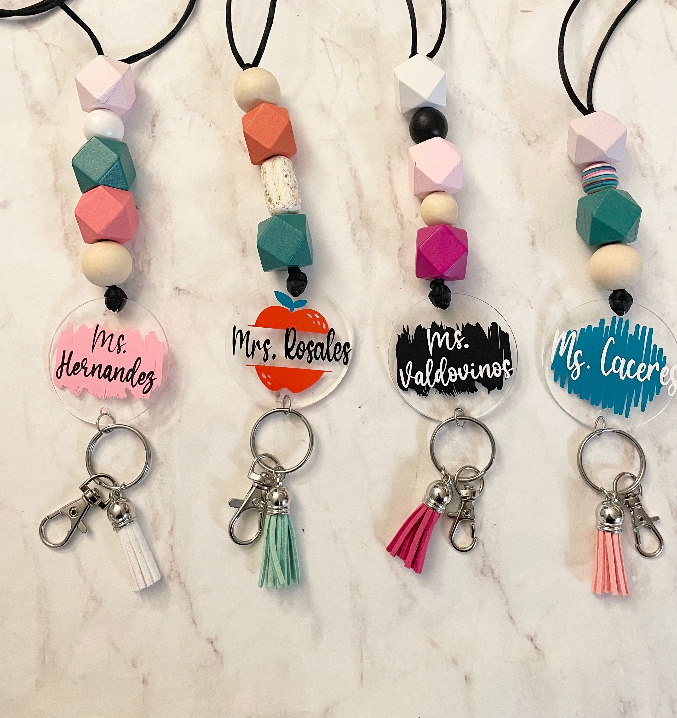 Personalized Lanyards, School Staff, Teacher Gifts, Teacher Lanyard ...