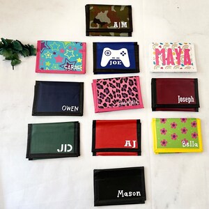 Personalized Wallets for Kids Kids Wallet Party Favors - Etsy