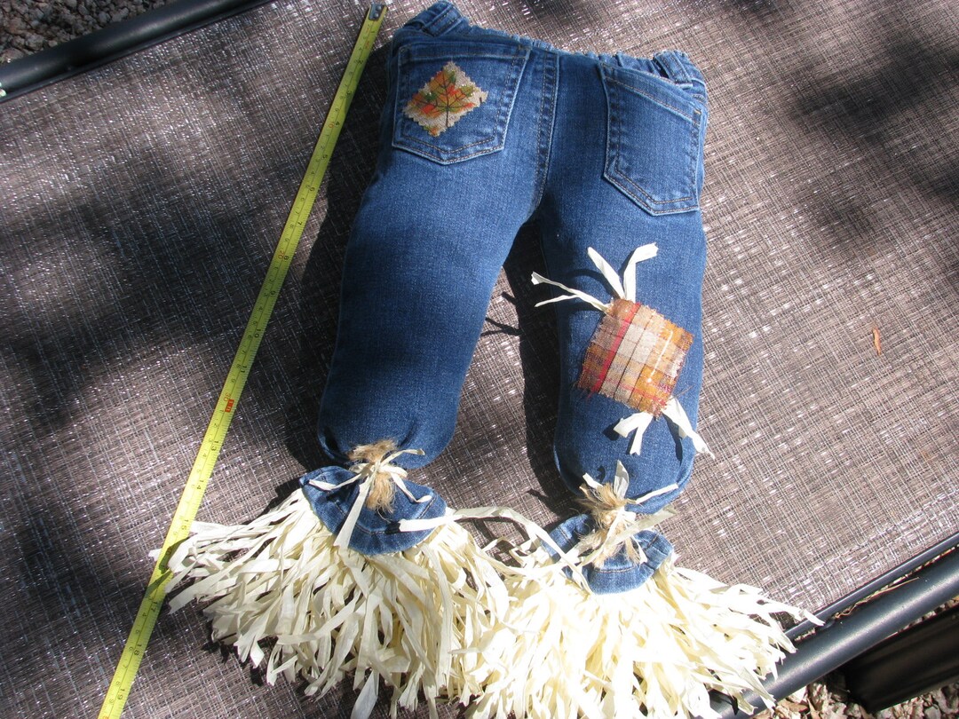 Scarecrow Pants Wreath Attachment, Scarecrow Wreath, Scarecrow, Fall ...
