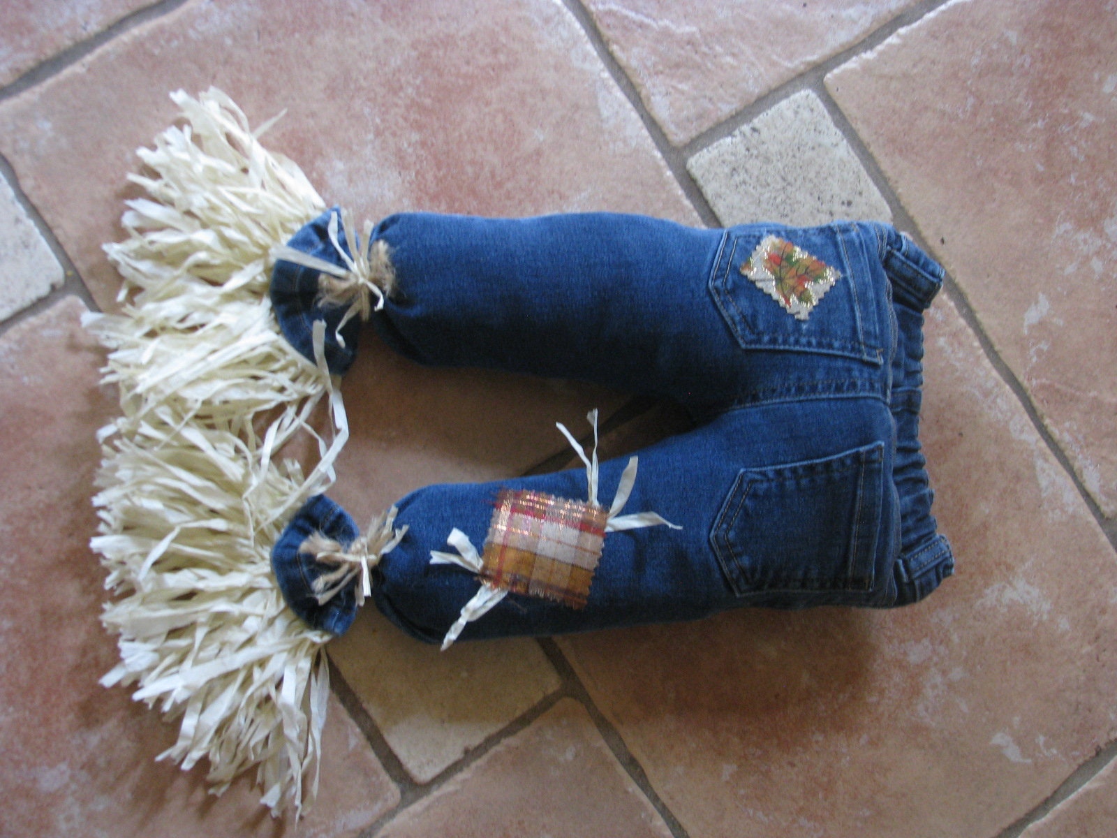 Scarecrow Pants Wreath Attachment, Scarecrow Wreath, Scarecrow, Fall ...