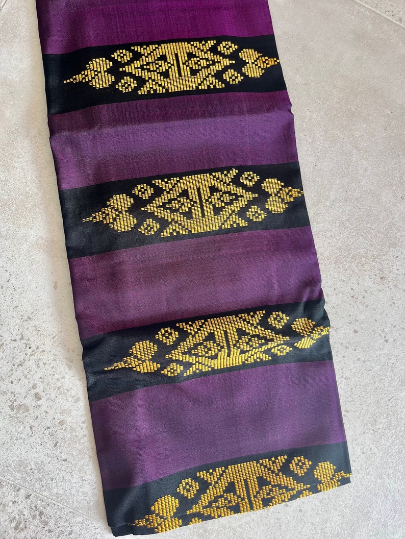 Woven Inaul Malong Philippines Ethnic Handwoven Textile Ranun Mindanao Filipino Attire Clothing ...