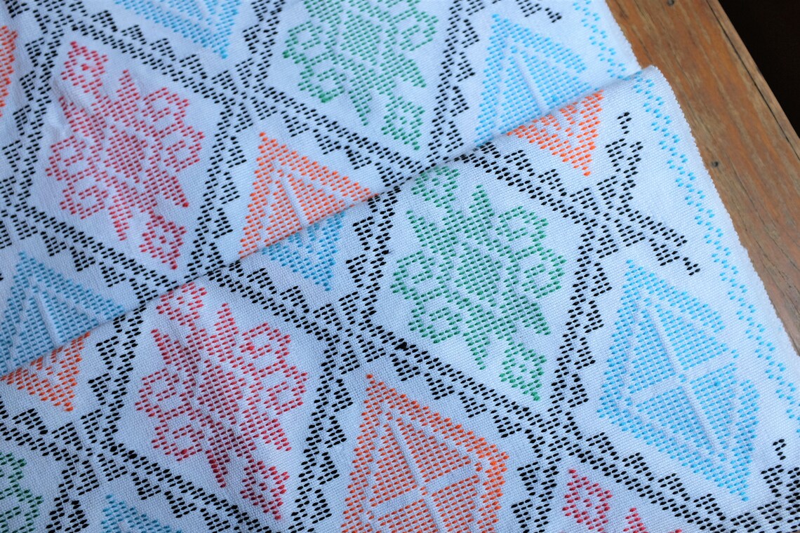 Yakan Textile Philippines Ethnic Handwoven Textile Table | Etsy