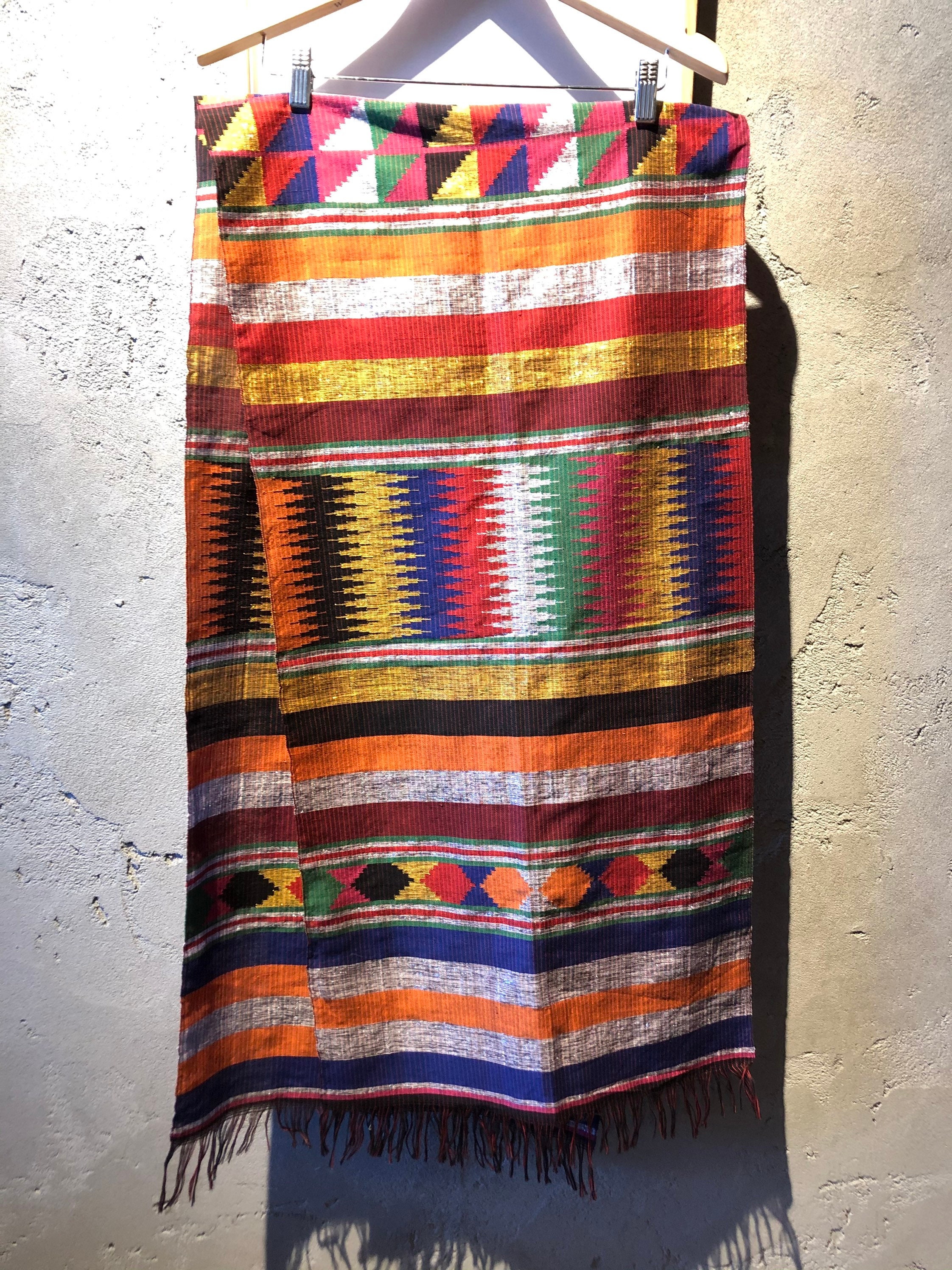 Tausug Pis Syabit Philippine Ethnic Statement Shawl/Scarf | Etsy