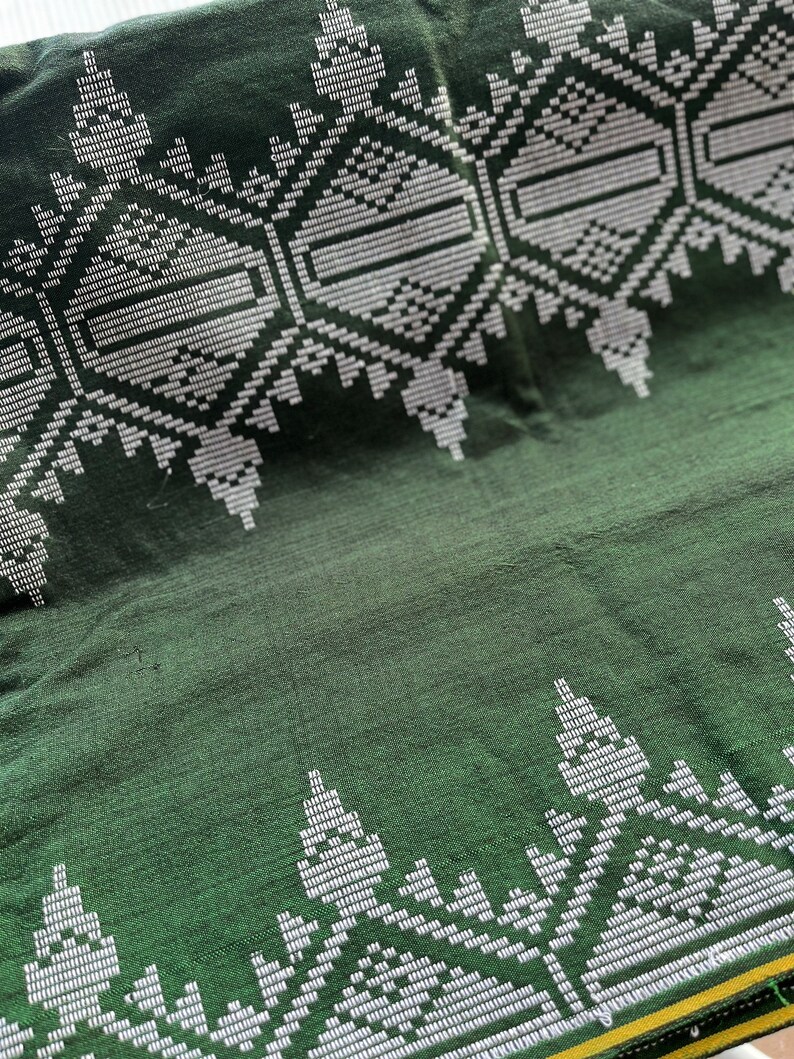 Cotton Woven Inaul Malong - Philippines Ethnic Handwoven Textile Ranun ...