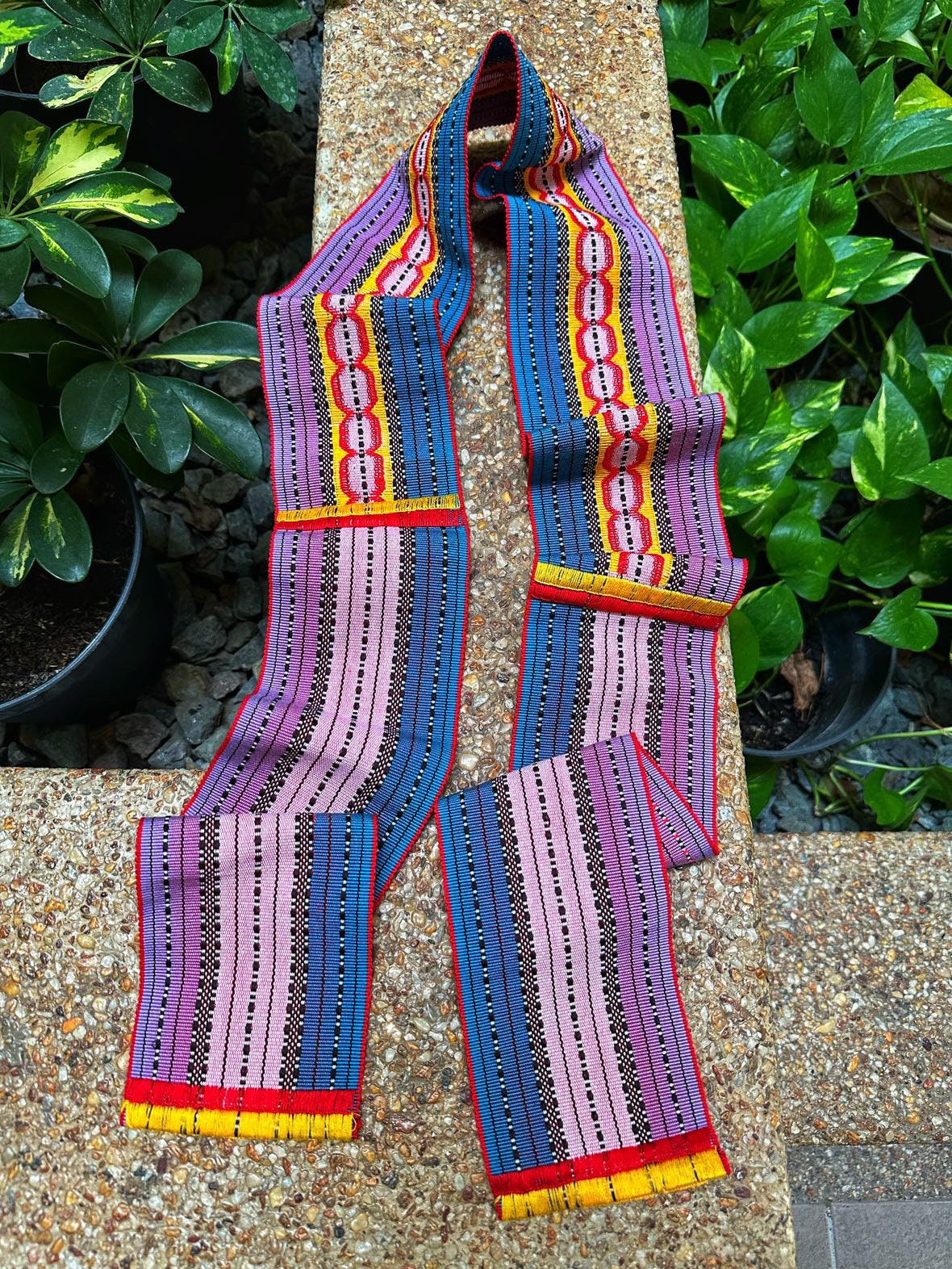 Cordillera Philippines Tapis Kalinga Bontoc Belt Sash 4 X 65 In - Etsy