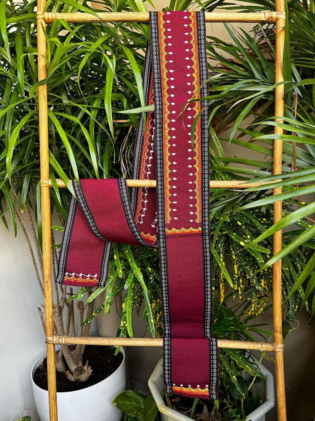 Cordillera Philippines Tapis Kalinga Bontoc Belt Sash (4 X 65 In) - Etsy