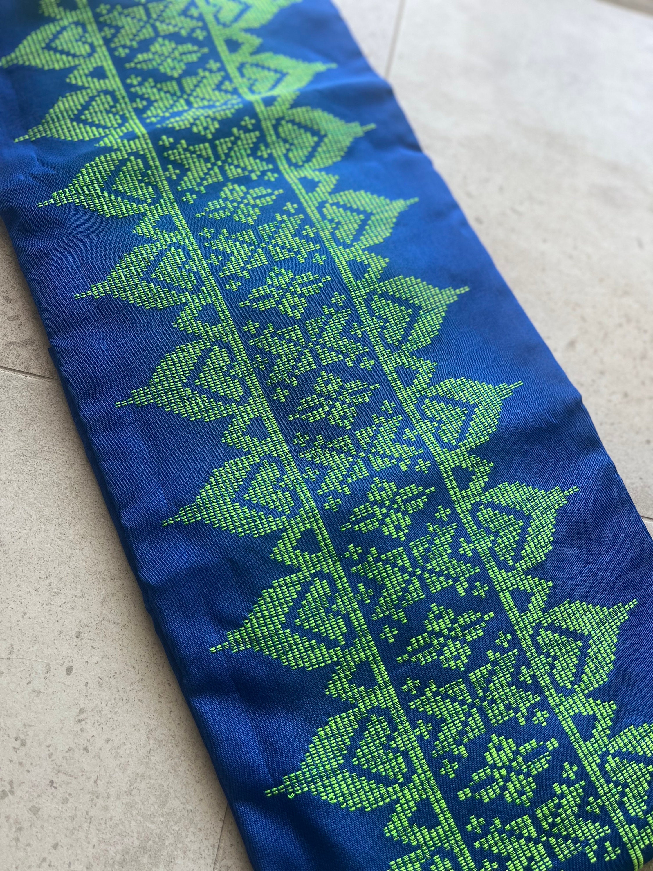 Woven Inaul Malong Philippines Ethnic Handwoven Textile Ranun Mindanao ...