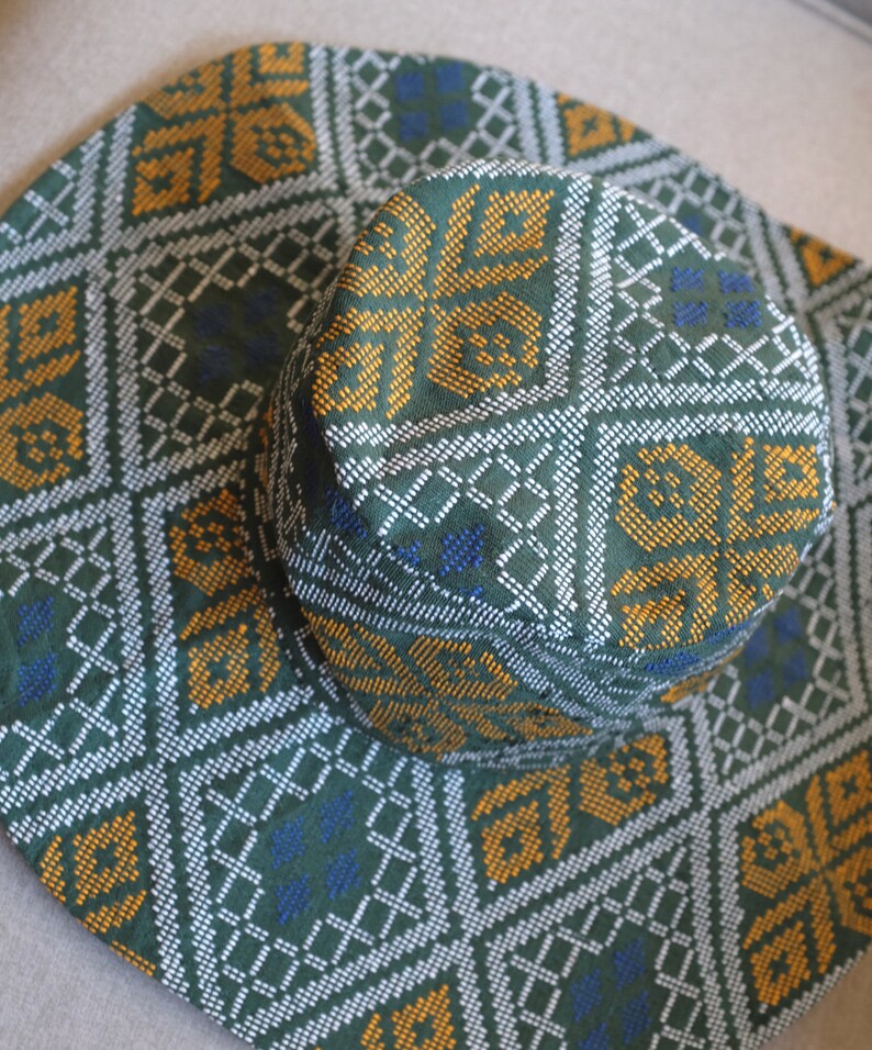Yakan Hat Philippines Ethnic Handwoven Textile Hat - Etsy