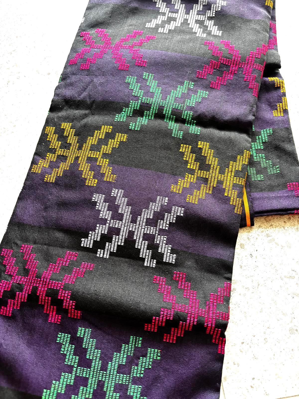 Cotton Woven Inaul Malong - Philippines Ethnic Handwoven Textile Ranun ...