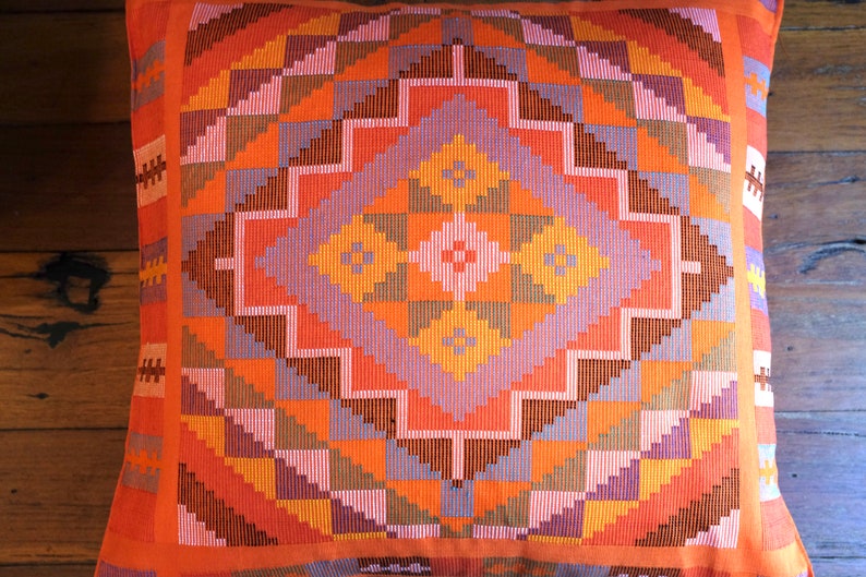 Yakan Philippines Ethnic Handwoven Textile Pillowcase | Etsy