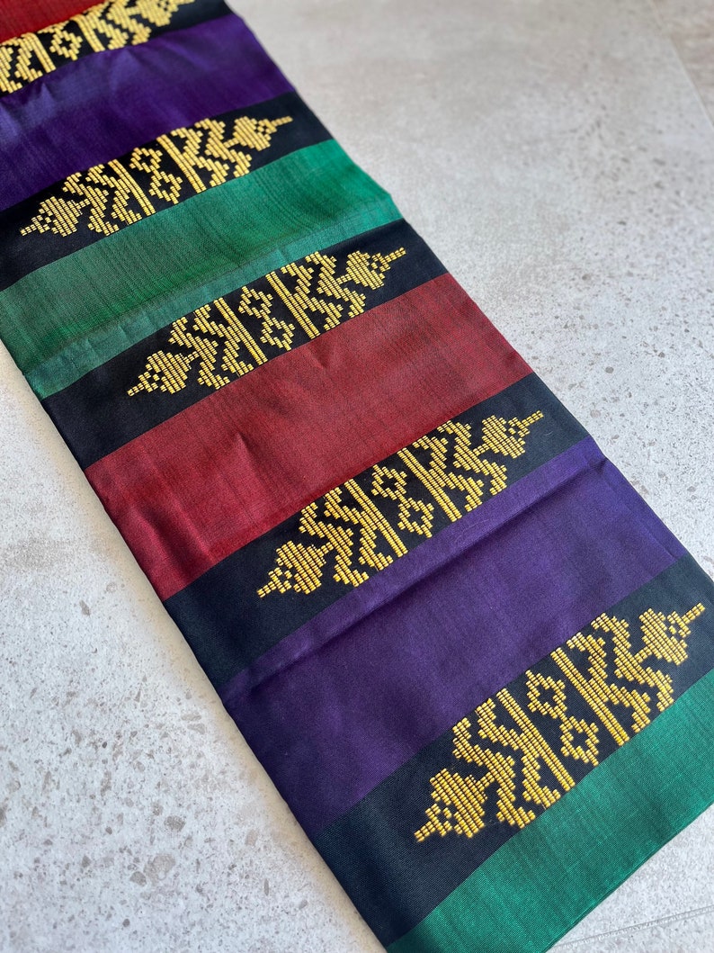 Woven Inaul Malong Philippines Ethnic Handwoven Textile Ranun Mindanao ...